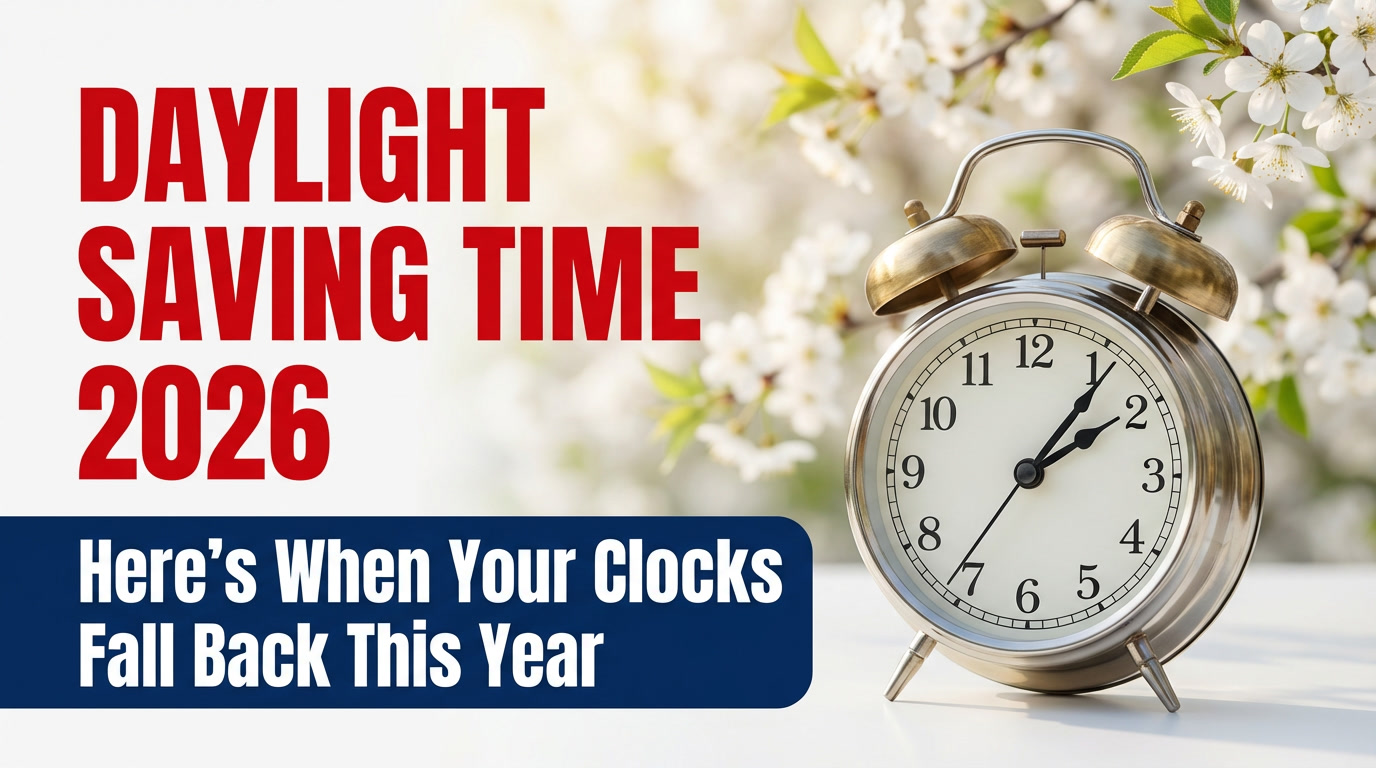 Daylight Saving Time 2026 – The Exact Moment When Your Clocks Fall Back ...